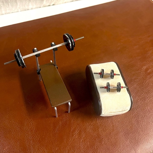 Art | Extremely Rare Miniature Weight Set Extremely Rare | Poshmark